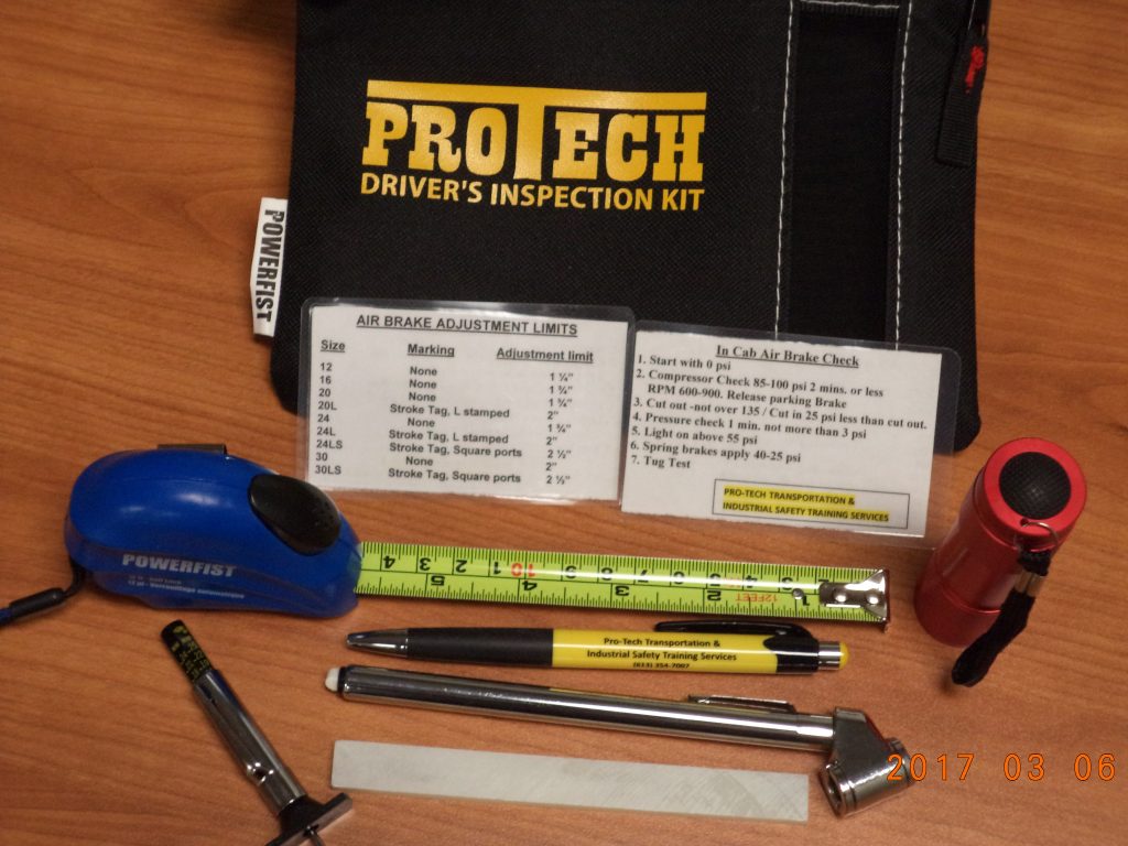 Pro-Tech Driver Inspection Kit | Pro-Tech Training Services